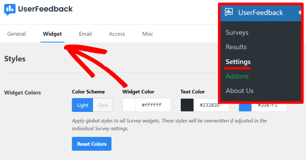 How to Change Your UserFeedback Widget Appearance - UserFeedback