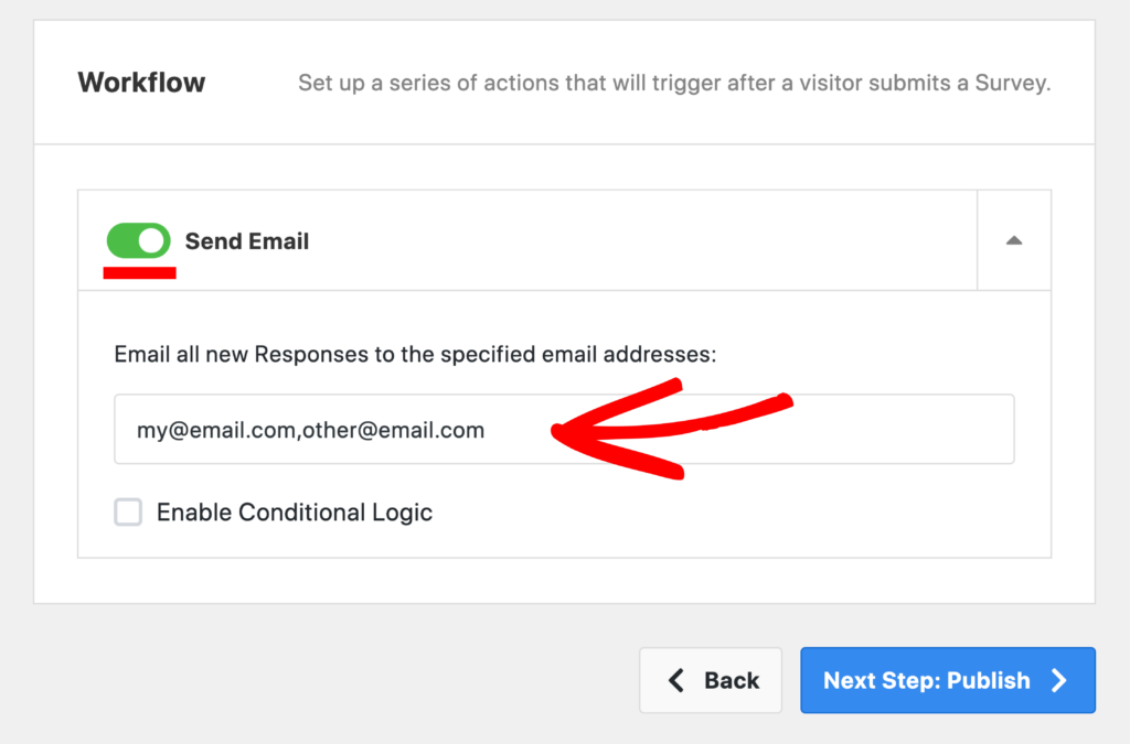 How to Setup Email Notifications - UserFeedback