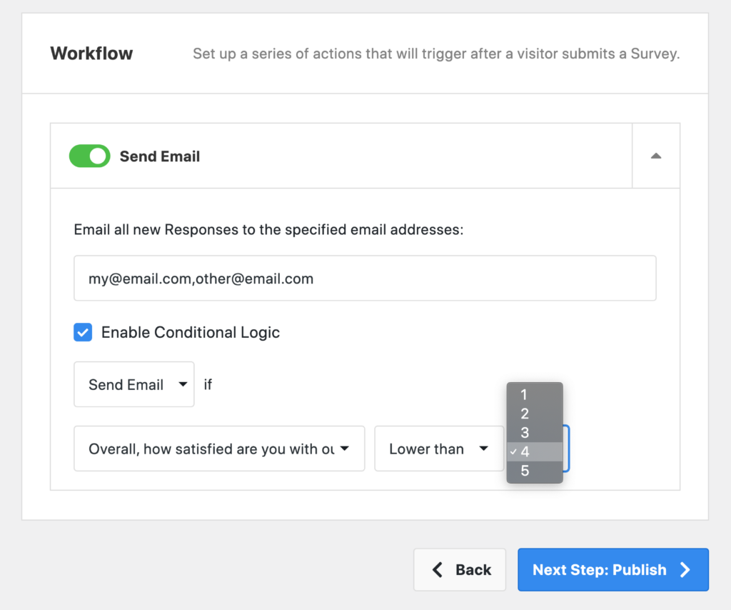 How to Setup Email Notifications - UserFeedback