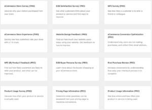 11 Best Website Survey Templates and Examples