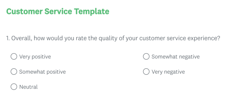 11 Best Website Survey Templates and Examples